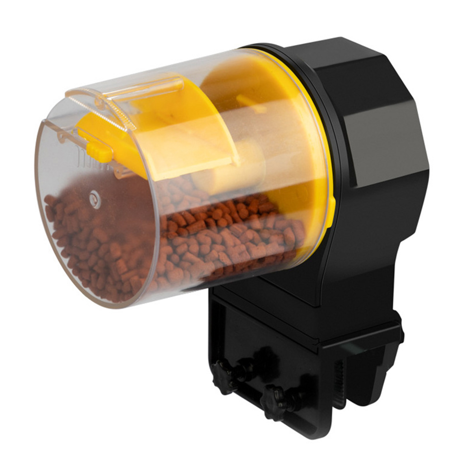 Fish Tank Automatic Feeder Two Feeding Containers Intelligent Timer ...