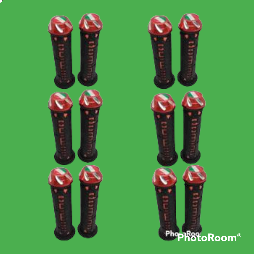 6 SETS VERSION 3 DOMINO HANDGRIP/ GAMIT SA MOTOR/MOTOR ACCESSORIES ...