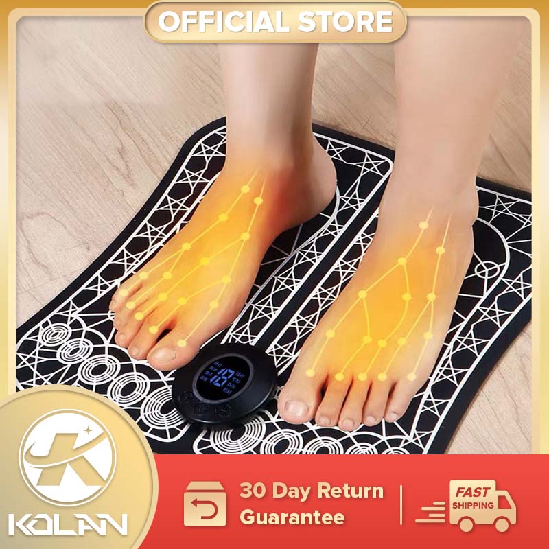 Kolan Japan EMS Pad Feet Acupuncture Stimulator Foot Massager Electric ...