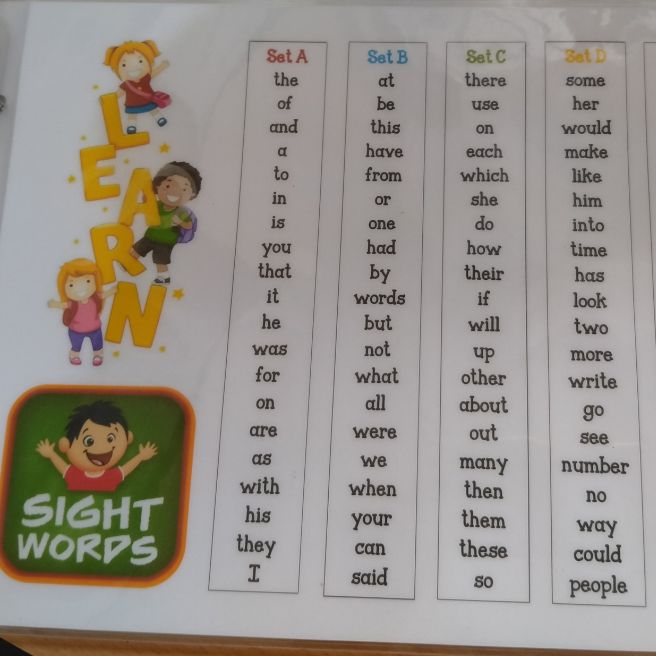 Reading Aid C-V-C and Sight Words for Kindergarten/Grade 1 | Lazada PH