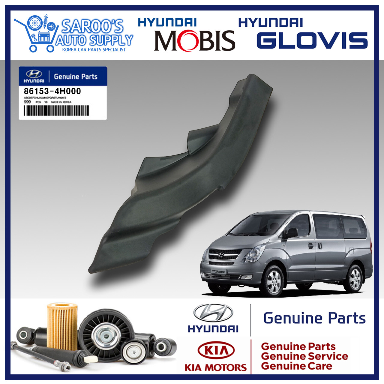 [Genuine][Driver] Cowl Cover (Left) For Hyundai Grand Starex 2007-2018 ...