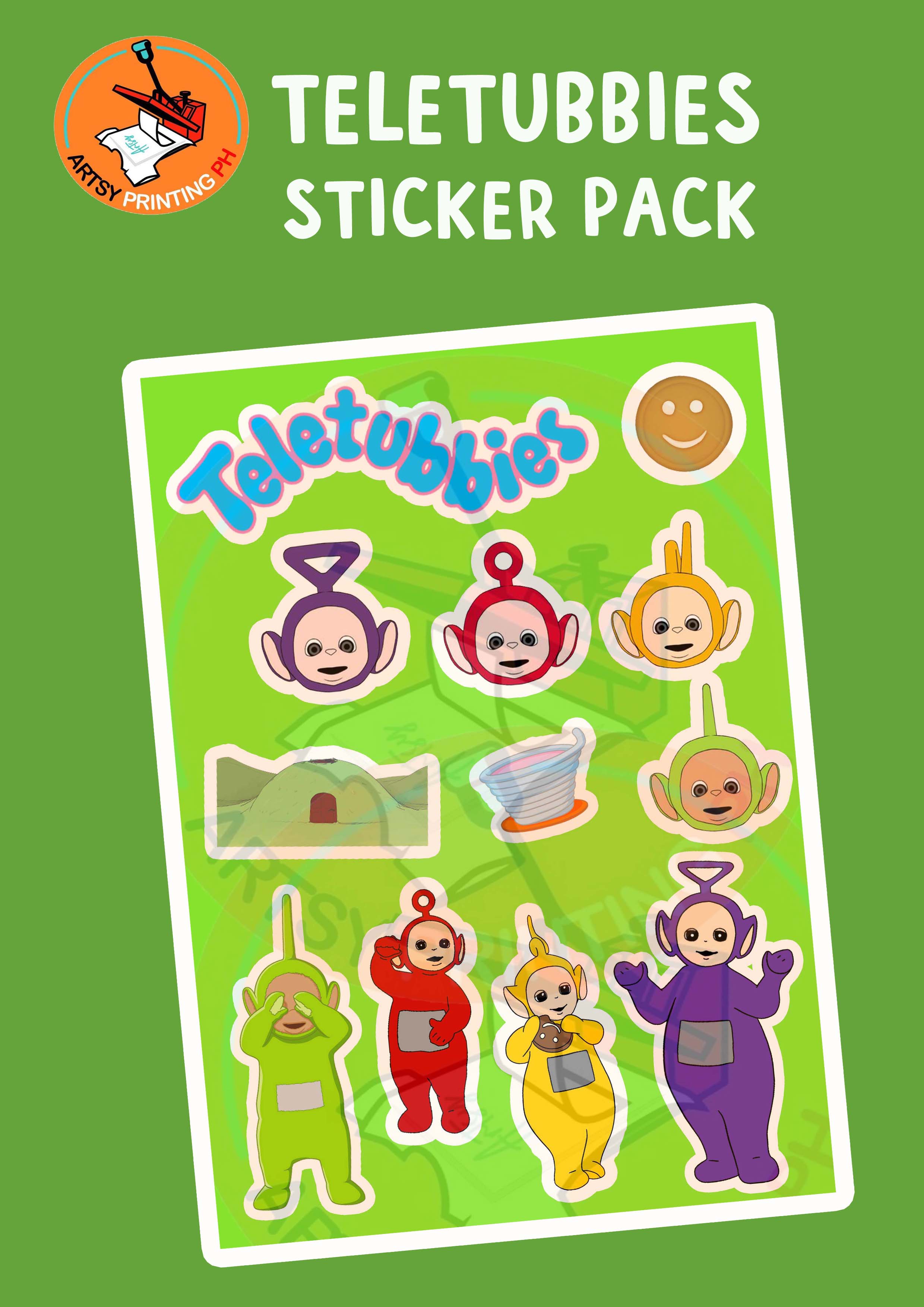 ARTSY - TELETUBBIES STICKER PACK | Lazada PH