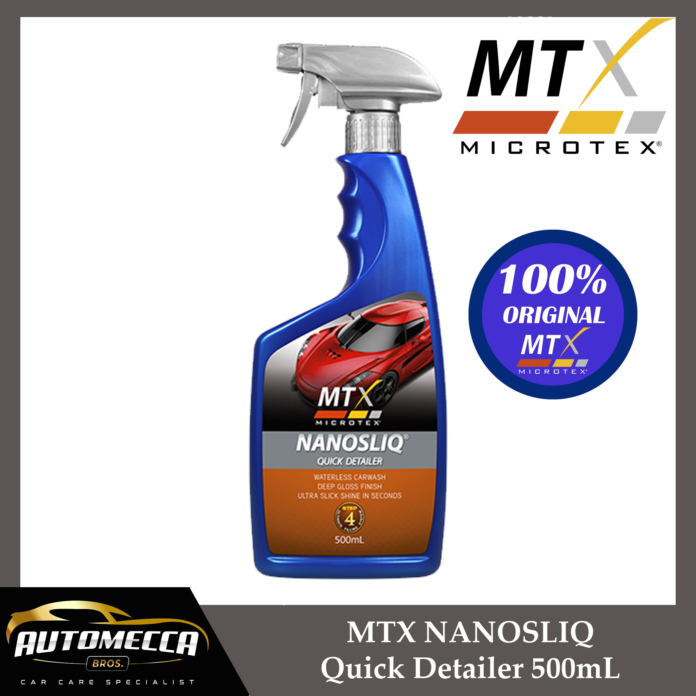 MTX NanoSLIQ Quick Detailer 500mL | Lazada PH