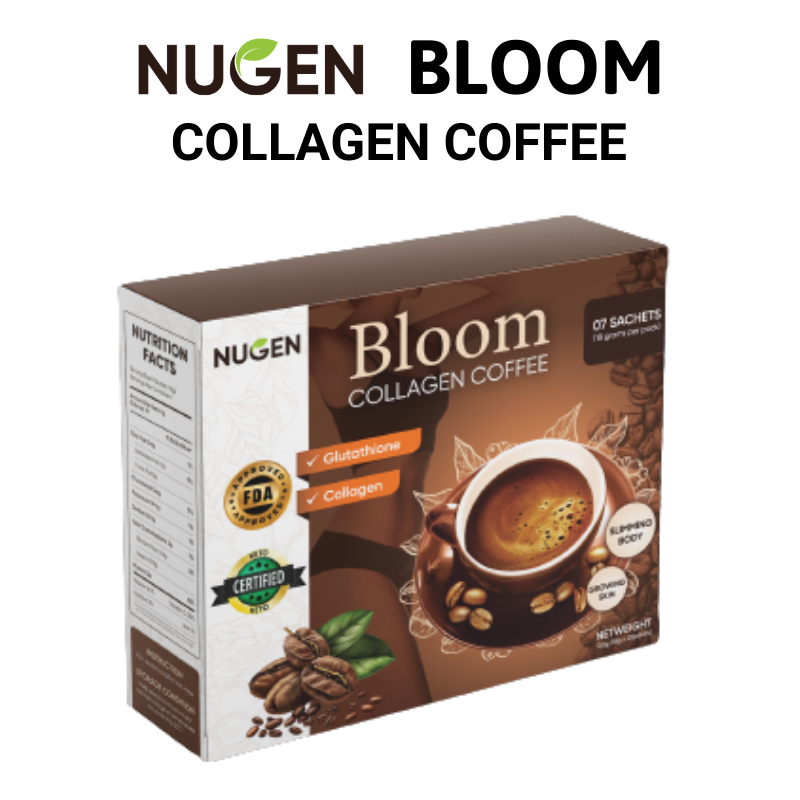 Nugen Bloom Collagen Coffee Original Diet Coffee collagen 100% organic ...