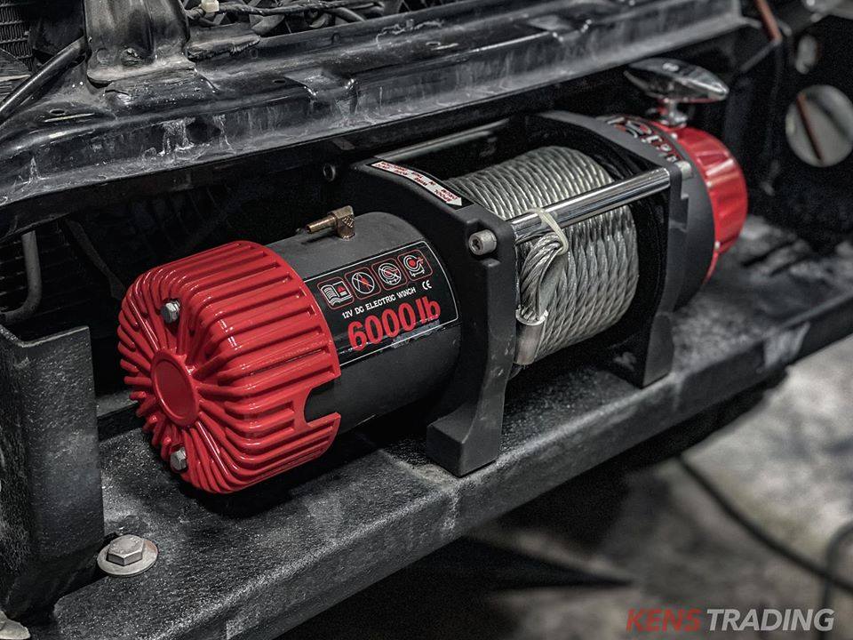 SR Performance Power Winch 6000lbs 12volts Motor A | Lazada PH