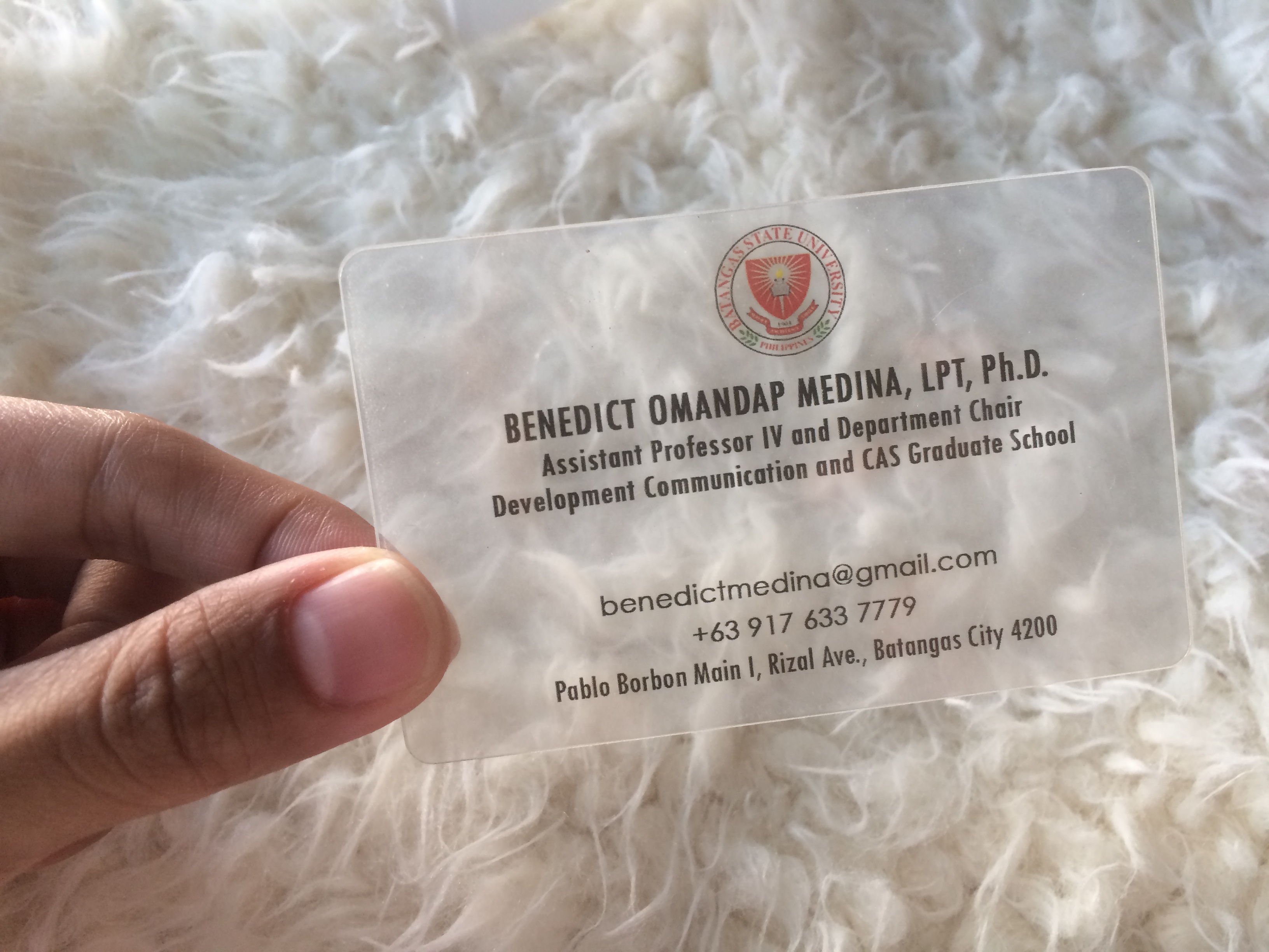 Transparent Calling Cards | Lazada PH