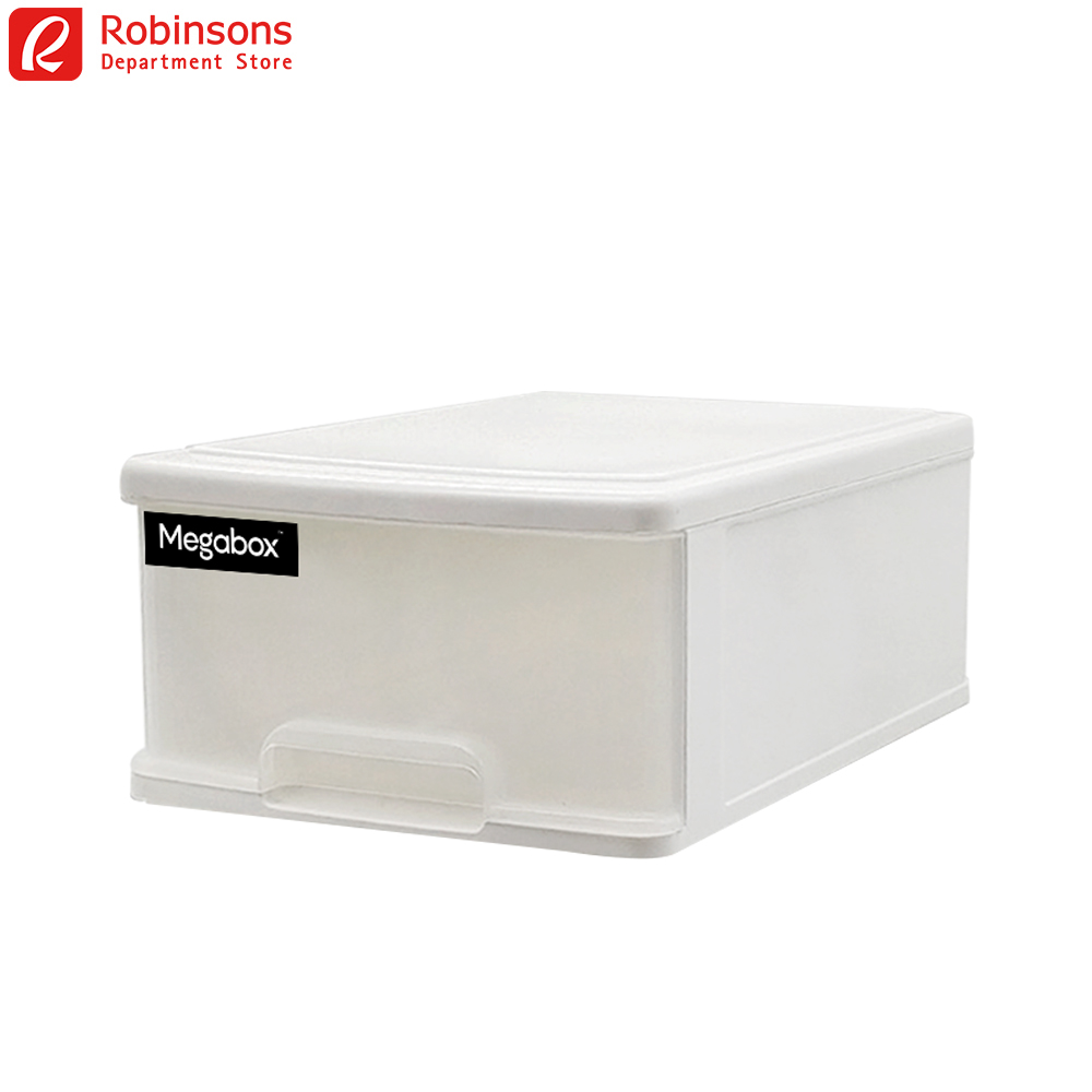 Megabox 1-Layer Drawer (White) | Lazada PH
