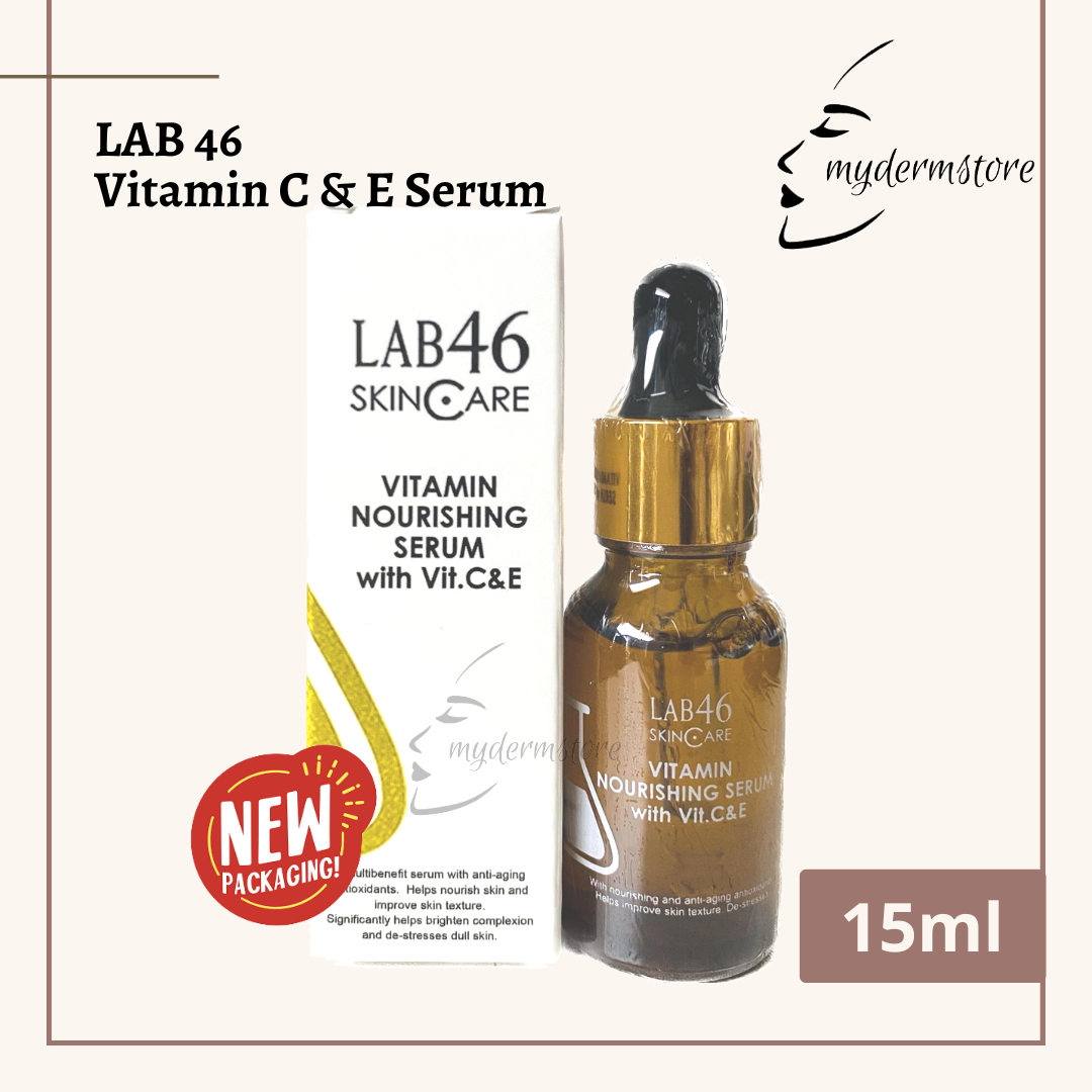 LAB46 LAB 46 Vitamin C & E Serum 10ml 15ml | PREMIUM GRADE ...