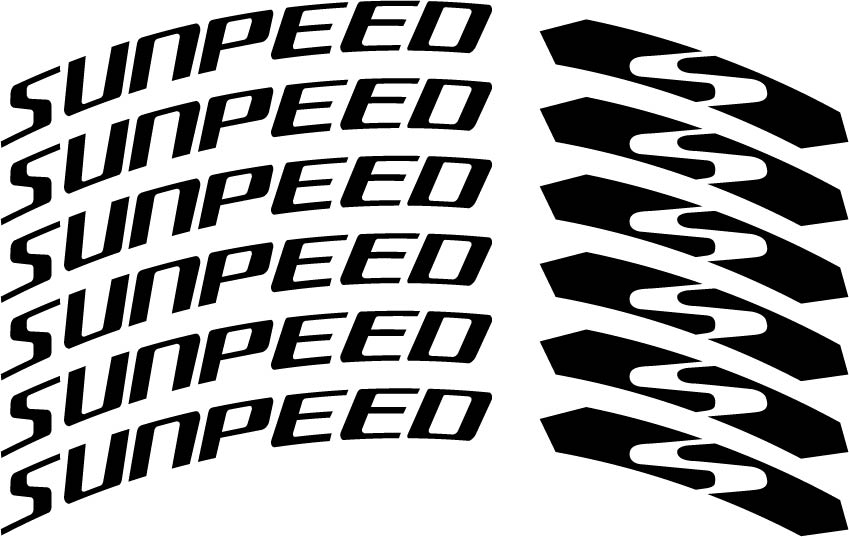 SUNPEED BIKE RIM DECALS | Lazada PH