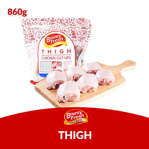 Bounty Fresh Thigh Chicken Cut-ups (860g) | Lazada PH