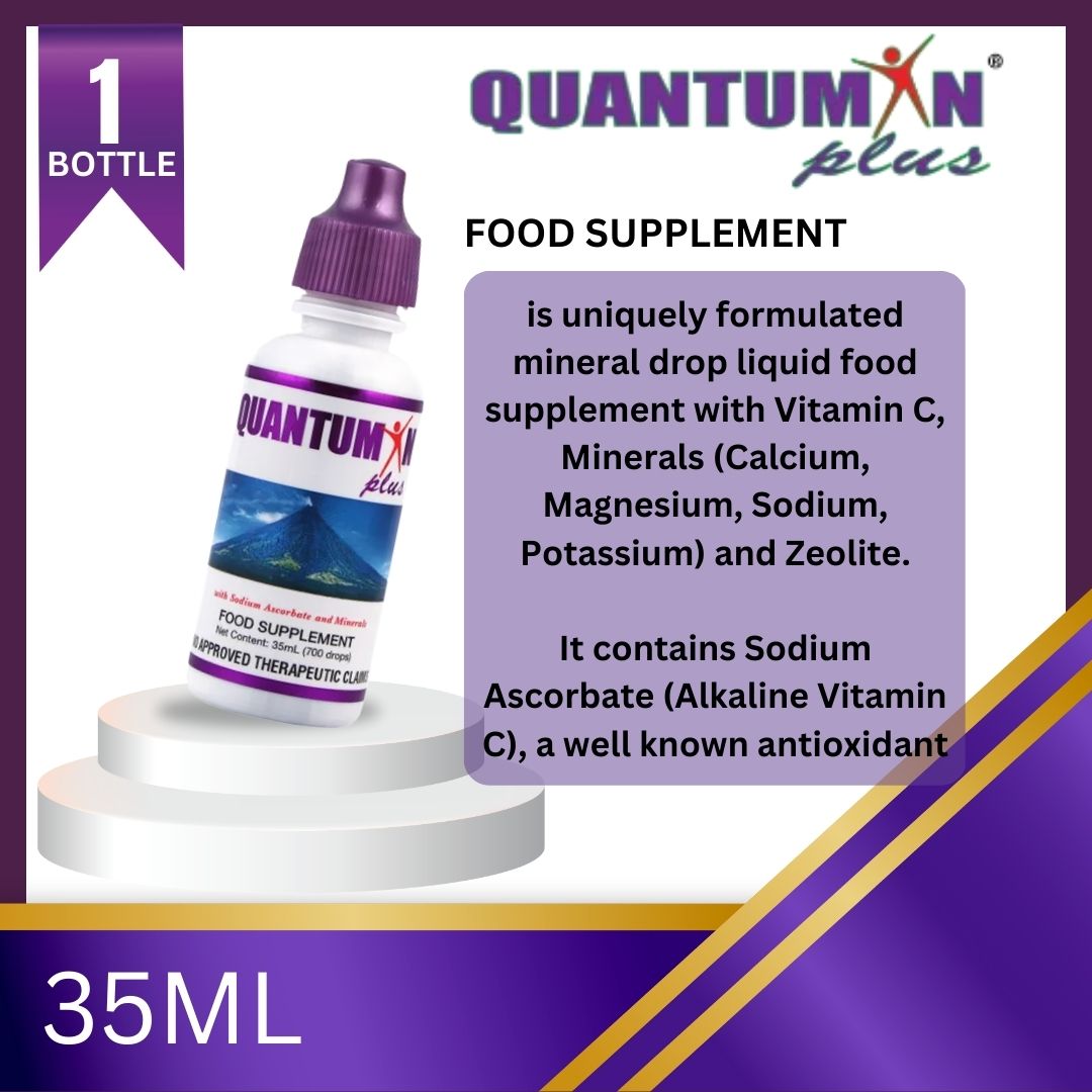 Quantumin Plus Liquid Food Supplement 35ml 700 drops [ 1 Bottle ] 100% ...