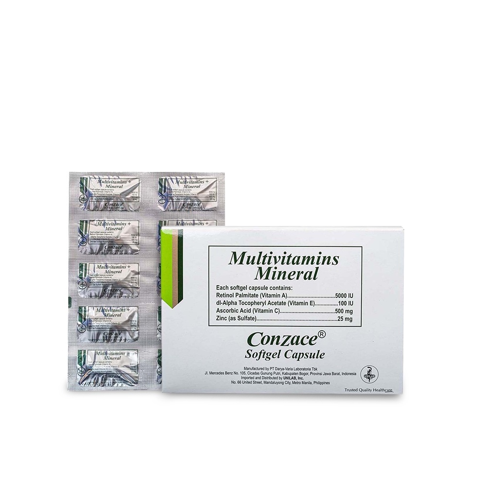 Buy Conzace 30 Capsules Multivitamins 20 FREE Capsules(Free is expiring ...