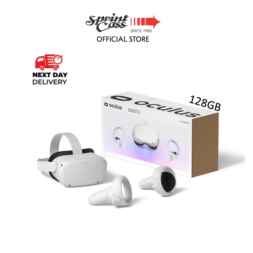 NEXT DAY DELIVERY) Meta / Oculus Quest 2 All-In-One Virtual Reality VR Headset (128GB / 256GB ...
