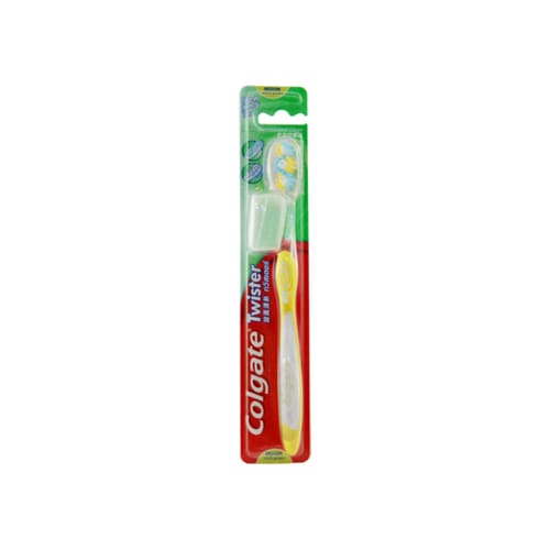 Colgate [Medium] Twister Fresh with Cap Toothbrush | Lazada PH