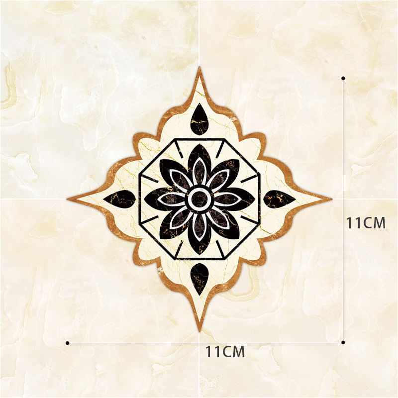 36Pcs/Set 11*11CM Tile Diagonal Sticker Waterproof Wearable Floor Tile ...