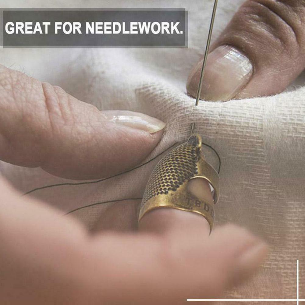 Finger Protector Thimble Sewing Special Retro Thimble Craft B7L4 Home ...