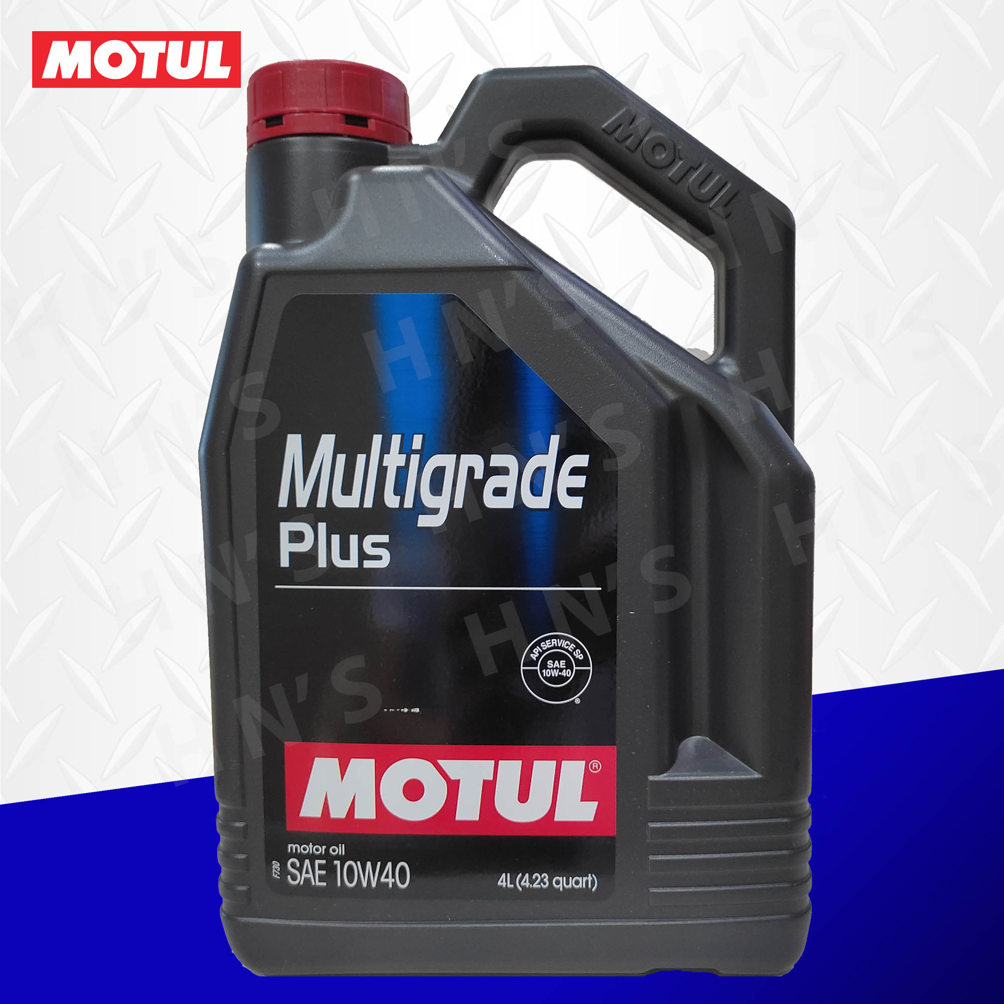 Motul Multigrade Plus 10W-40 API SP Engine Oil 4L ( for gas / diesel ...