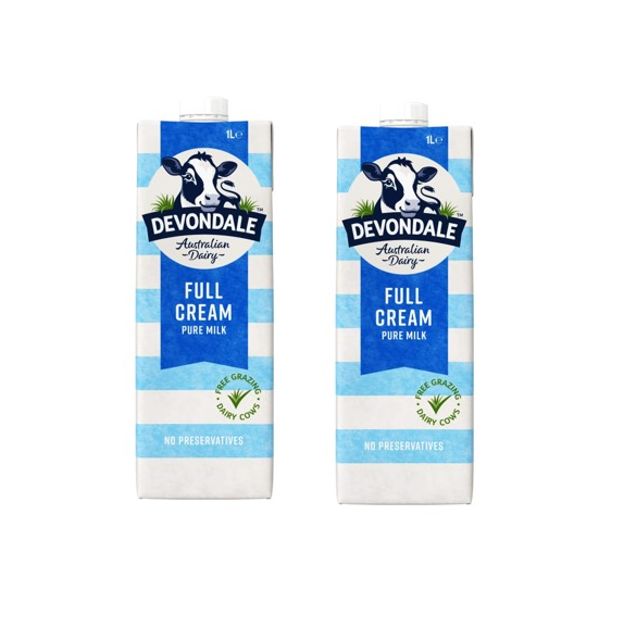 Devondale Full Cream Milk 1L - Pack of 2 | Lazada PH