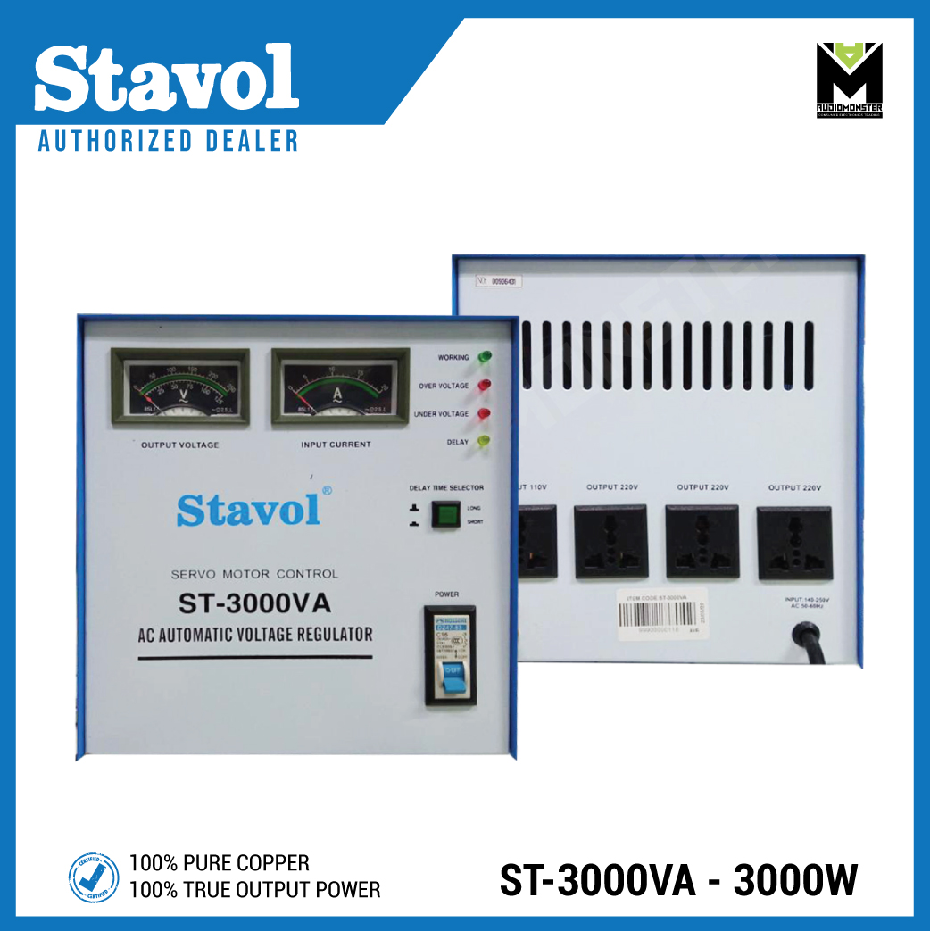 Stavol ST-3000VA 3000W AVR | Lazada PH