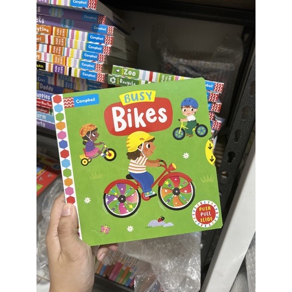 CAMPBELL PUSH PULL SLIDE | BUSY BOARD BOOK | Lazada PH