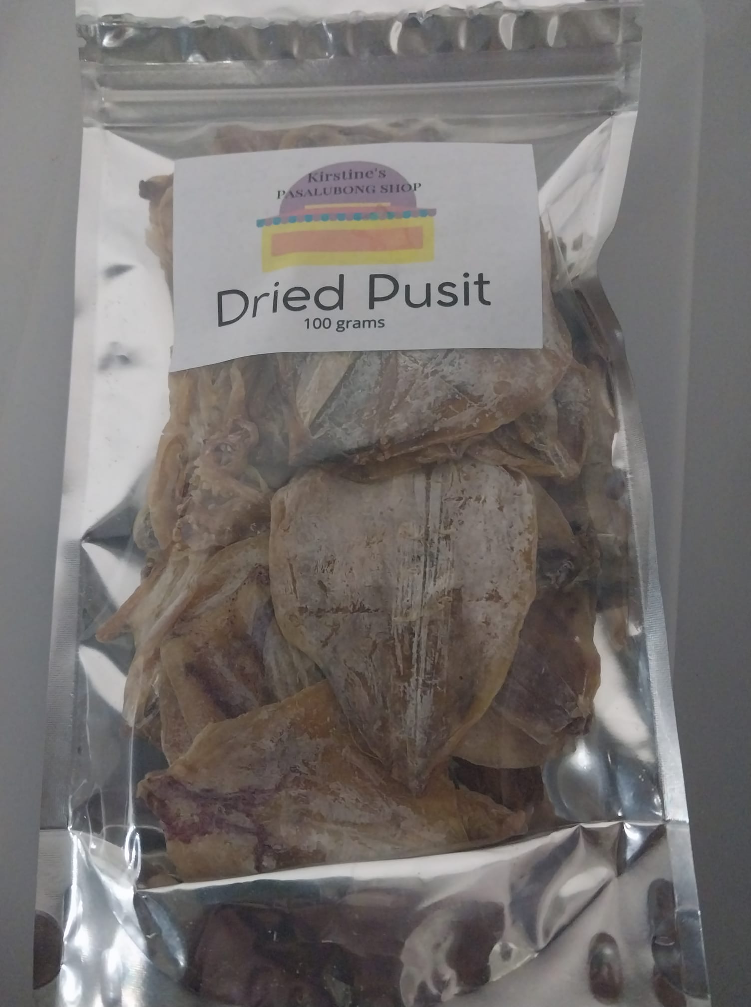 Kirstine Pasalubong Dried Pusit 100grams | Lazada PH