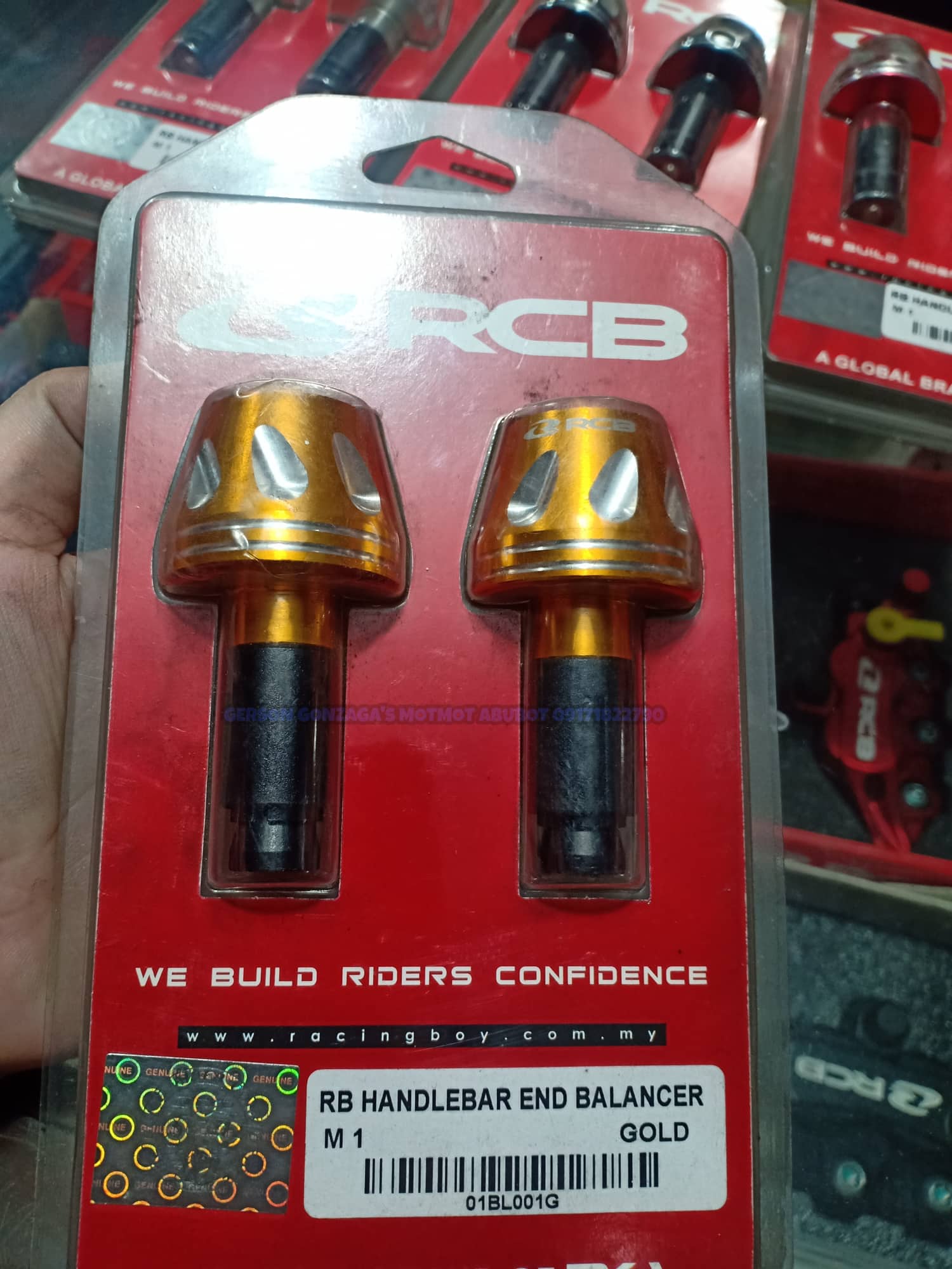 RCB HANDLE BAR END BALANCER | Lazada PH