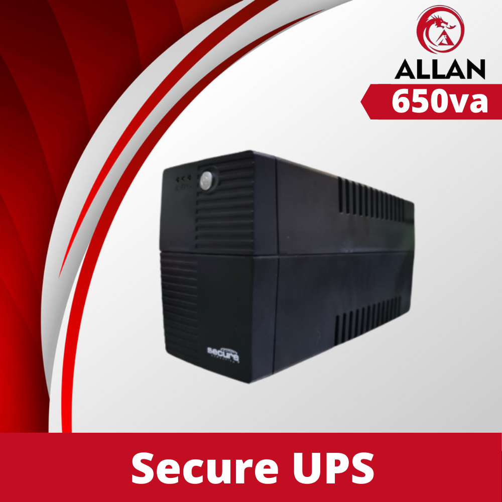 Allan Secure 650VA UPS with built in AVP | Lazada PH