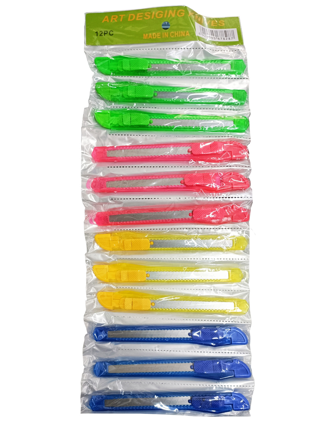 Assorted CUTTER SMALL w/blade for school,office and house hold supply ...