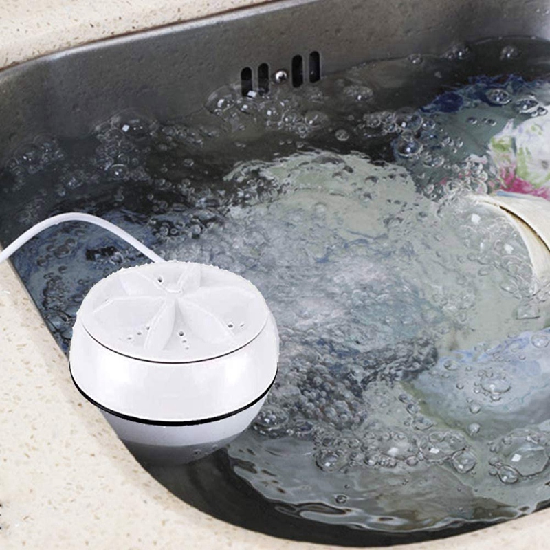 Mini Washing Machine Portable Ultrasonic Dishwasher with USB Powered ...