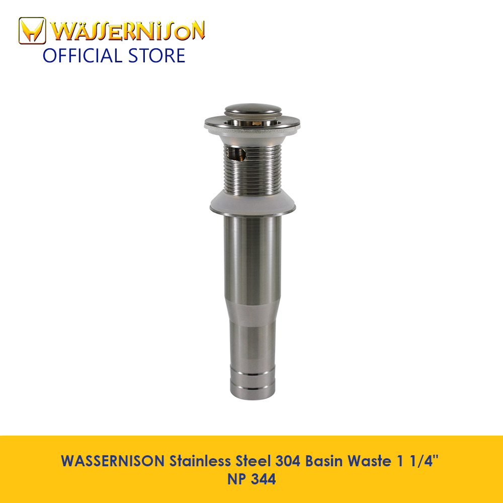 Wassernison Stainless Steel 304 Push-down Pop-up 1 1/4 | Lazada PH