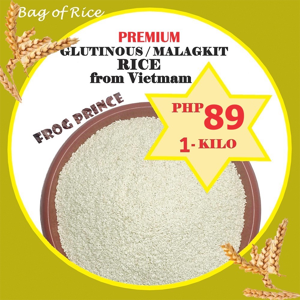 Bag Of Rice - Vietnam Premium Glutinous / Malagkit Pure White Rice ...
