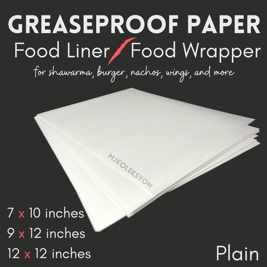 1000pcs Rice Wrapper Food Liner Wrapper Grease Proof Paper for ...