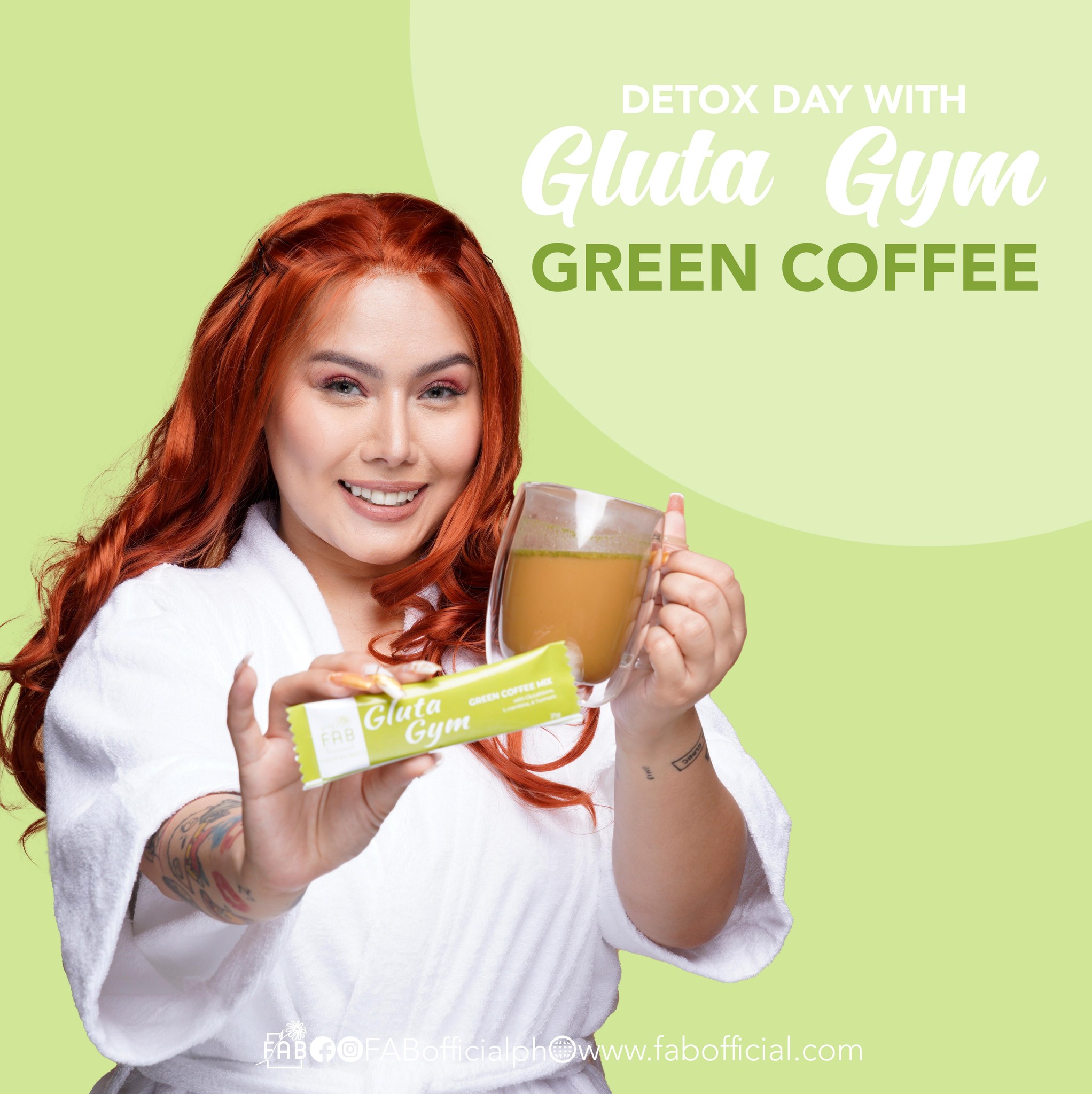 Toni Fowler's FAB Original Gluta Gym - Green Coffee Mix Detox Drink ...