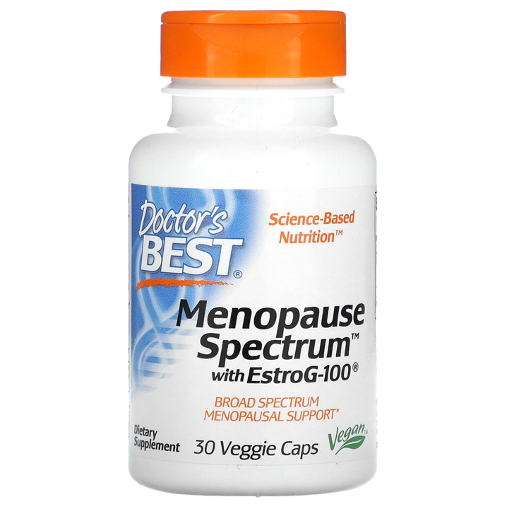 Menopause Spectrum with EstroG-100, Menopausal Support, 30 Veggie Caps ...