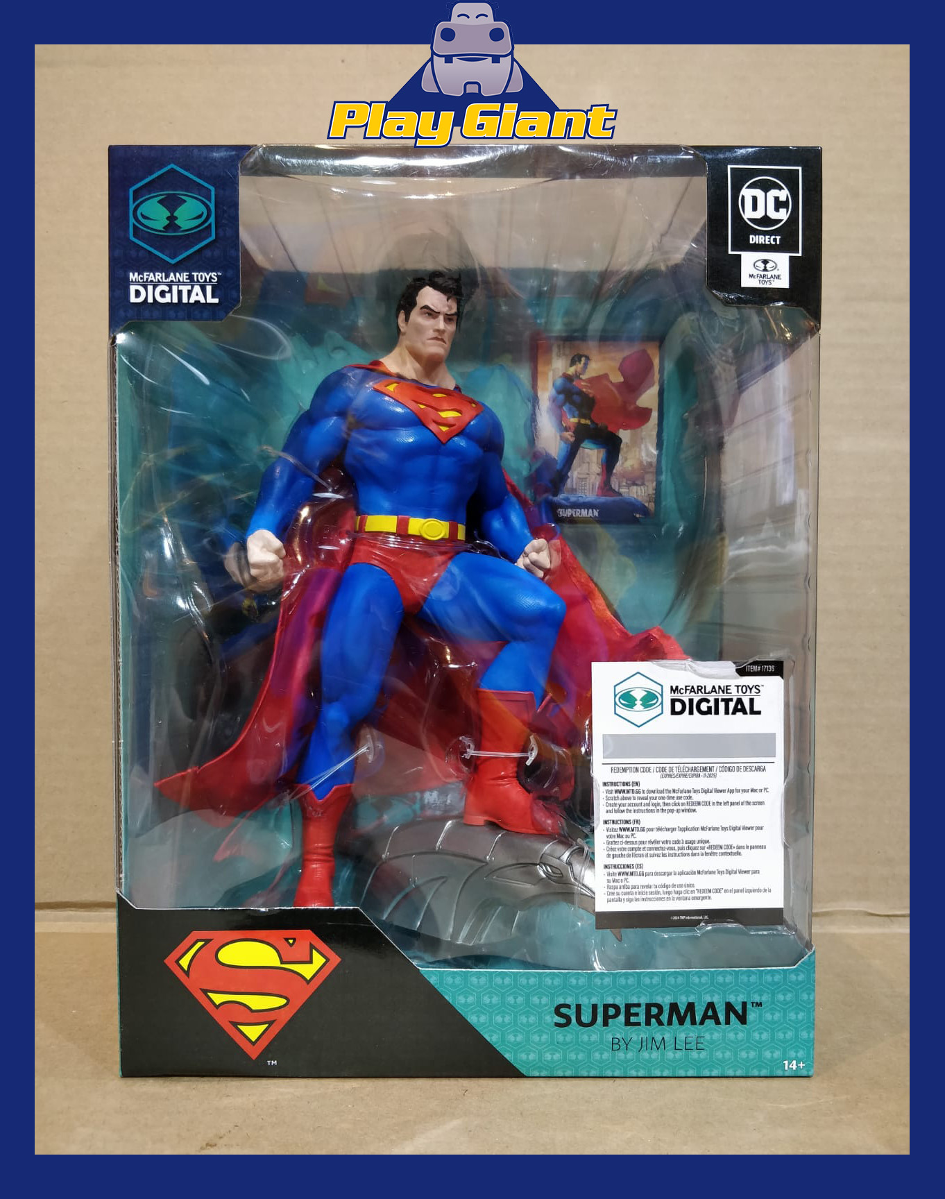 Mcfarlane Dc Multiverse DC Direct The Flash Jim Lee 1:6 Scale Statue ...