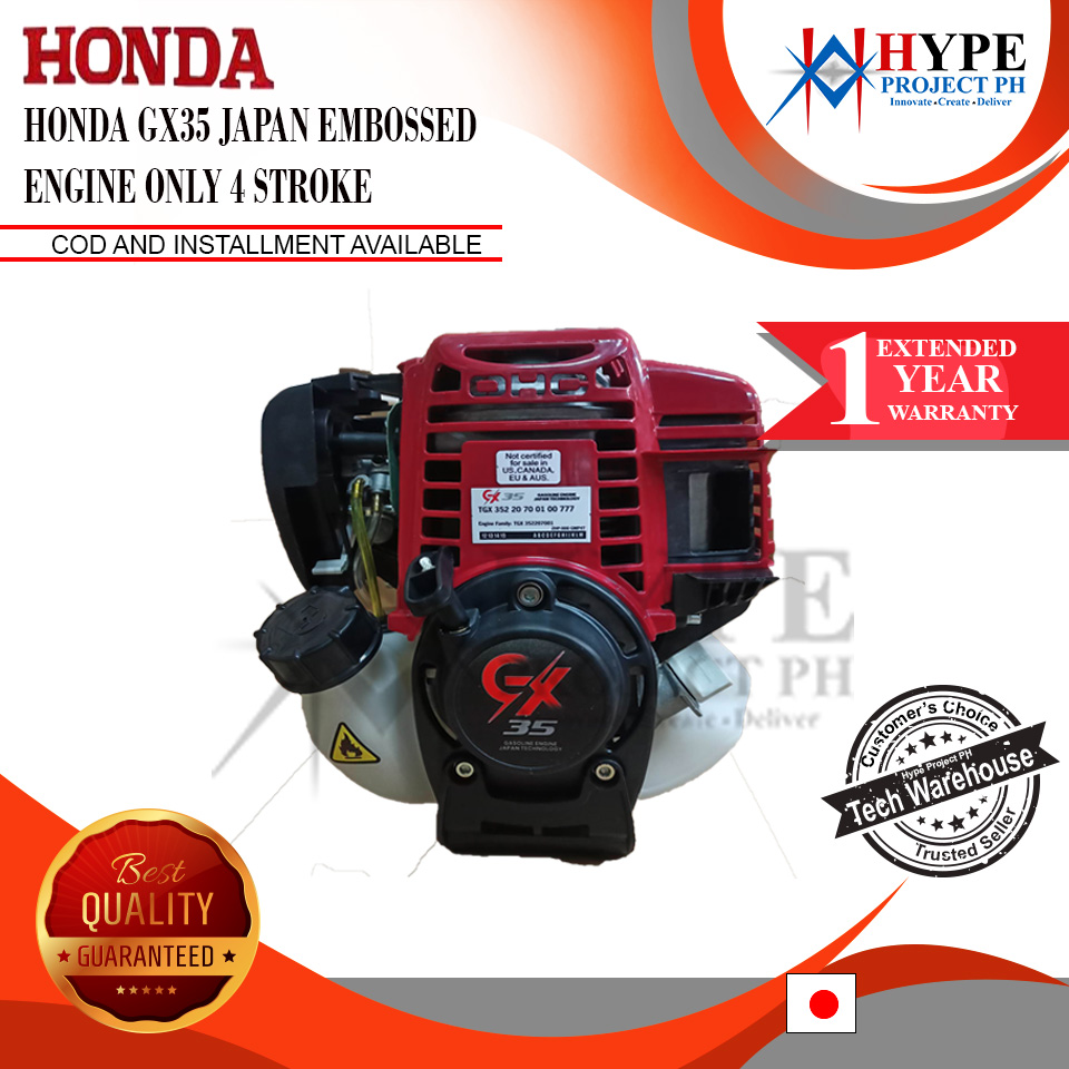 HONDA Original Grass Trimmer Grass Cutter 4 STROKE GX35 GX50 FREE NYLON ...