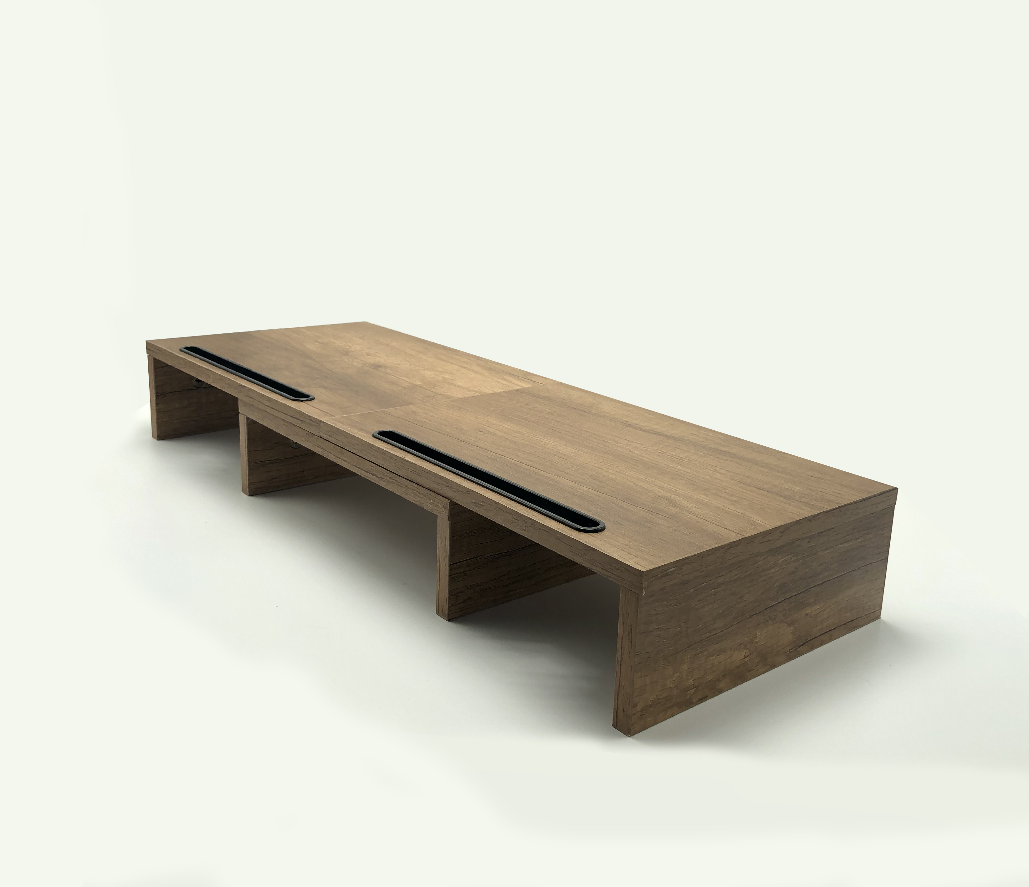 DIY HOME - 3 Shelf Screen Stand with Adjustable Length and Angle Dual ...