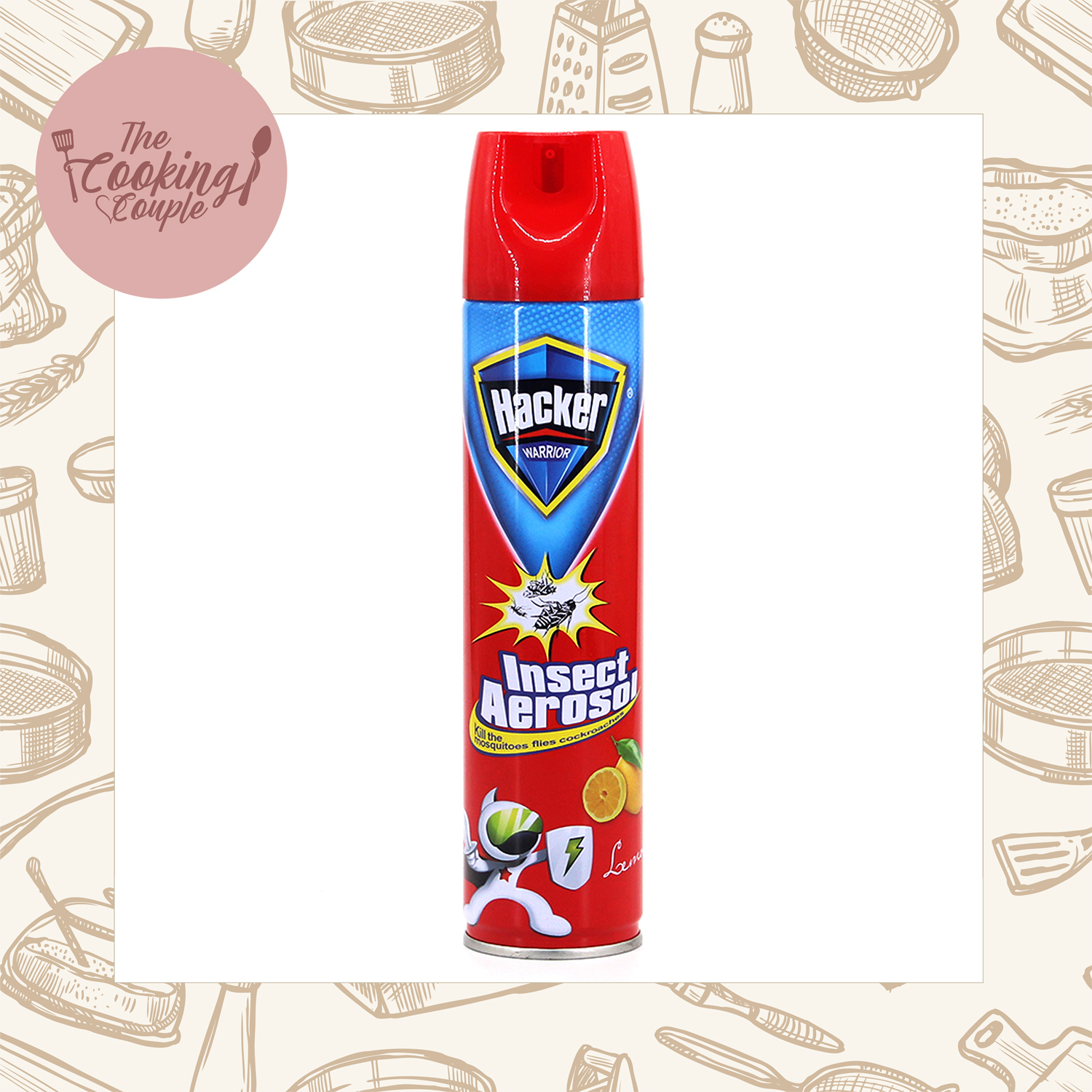 Hacker Mosquito Killer Spray | Lemon Scent | Insecticide | The Cooking ...