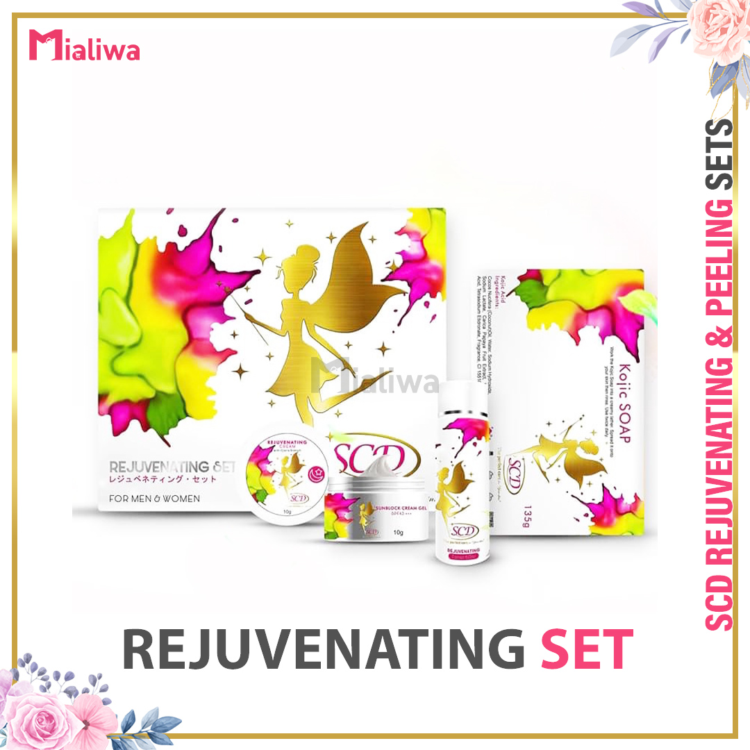 SCD Rejuvenating & Peeling Set Big & Small Pampaputi, Exfoliating Skin ...