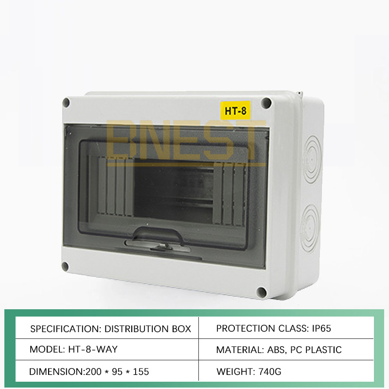 ip65 Electric Box Cover Breaker Enclosure Distribution Box Circuit ...