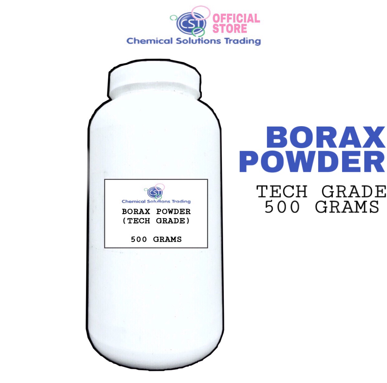 Borax Powder Tech Grade 500G Bottle | Lazada PH
