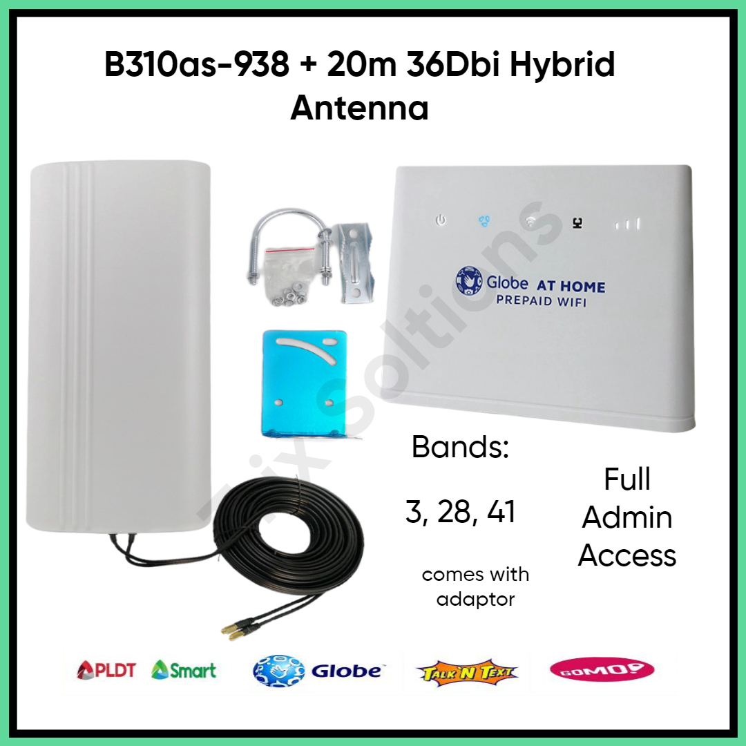 Brandnew B310as-938 Modem (Openline) + Hybrid Antenna 36Dbi | Lazada PH