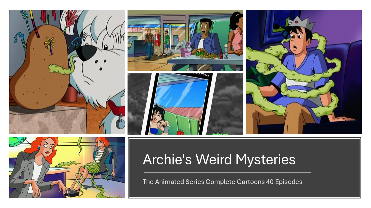 Archie's Weird Mysteries Cartoons Anime Series Complete 40 Episodes ...