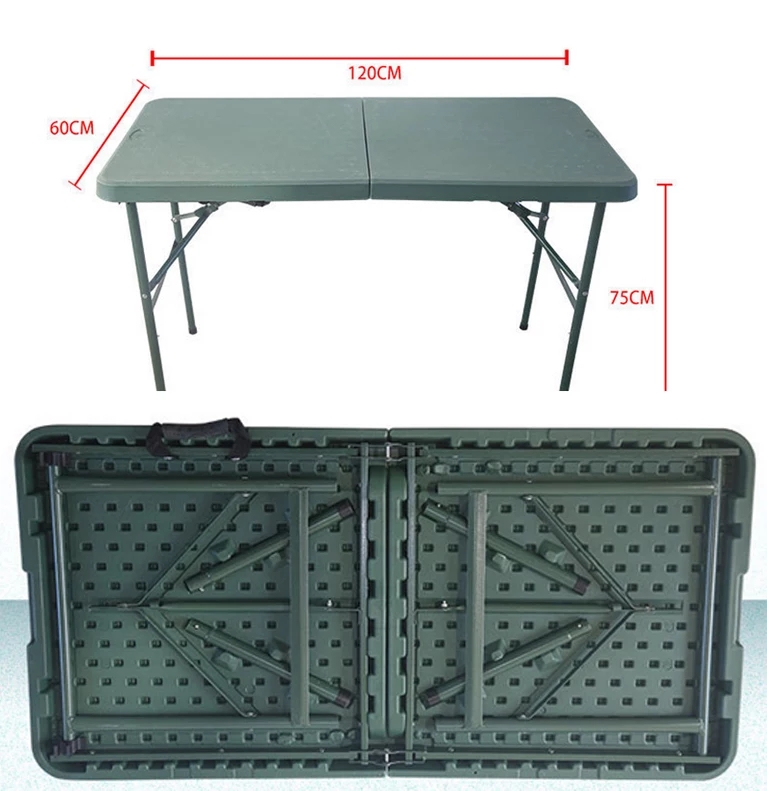 Field Blow Molding Folding Table Outdoor Command Table and Chair Single ...