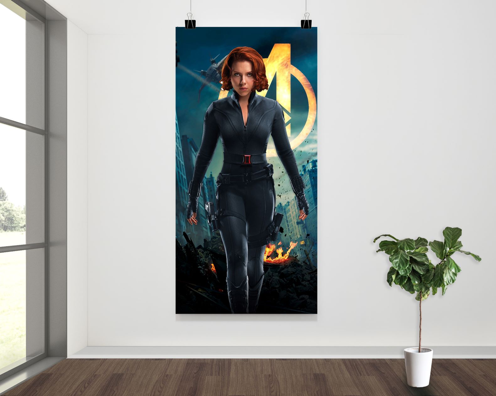 Avengers Life-Size Banner - 6 Feet Tall - 72x36 Inches - Made in the ...