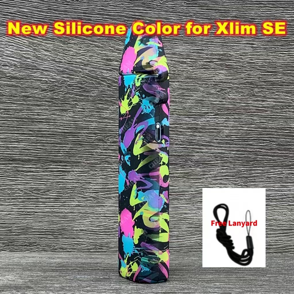 【Free Lanyard】New Color Silicone Case for Xlim SE Texture Cover Shield ...