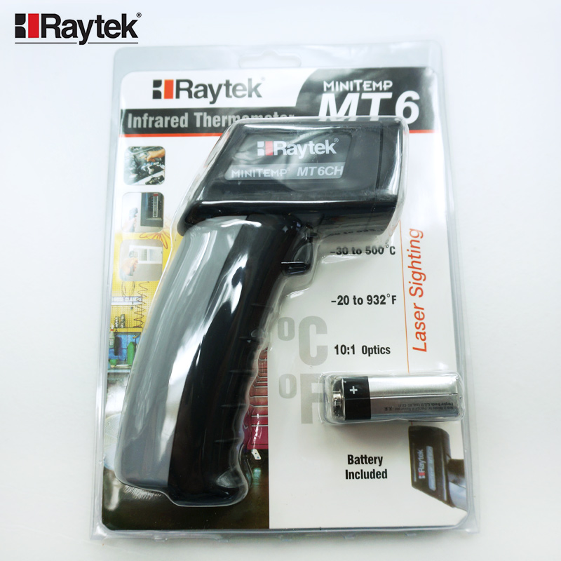 Raytek American Raytek MT6 industrial high-precision non-contact infrared thermometer fluke ...