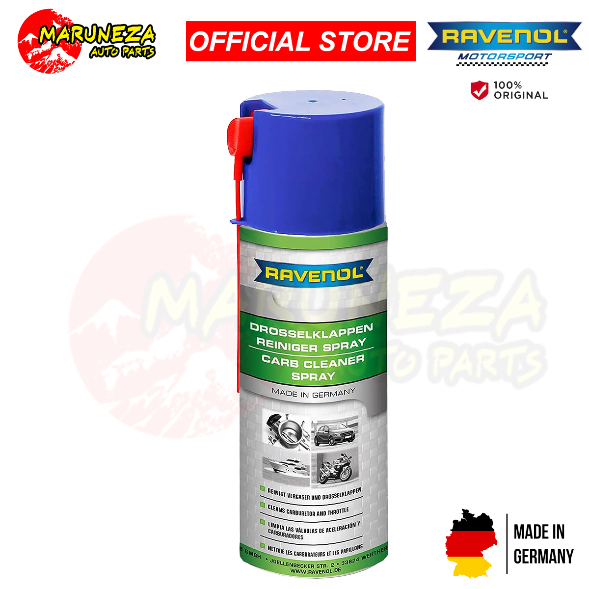 Ravenol Carb Reiniger Cleaner 400ml | Lazada PH