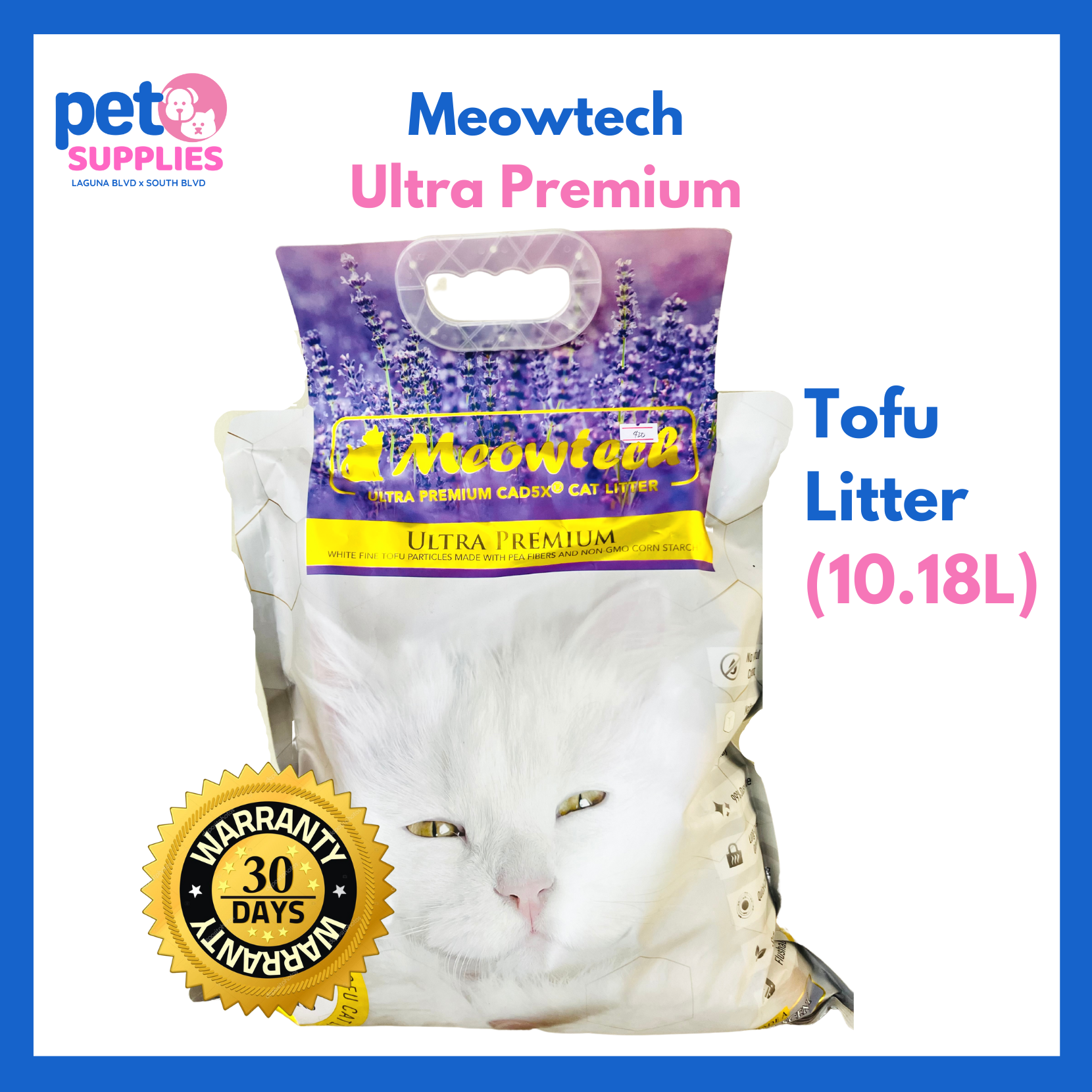 MEOWTECH ULTRA PREMIUM TOFU LITTER 10.18L | Authorized dealer with ...