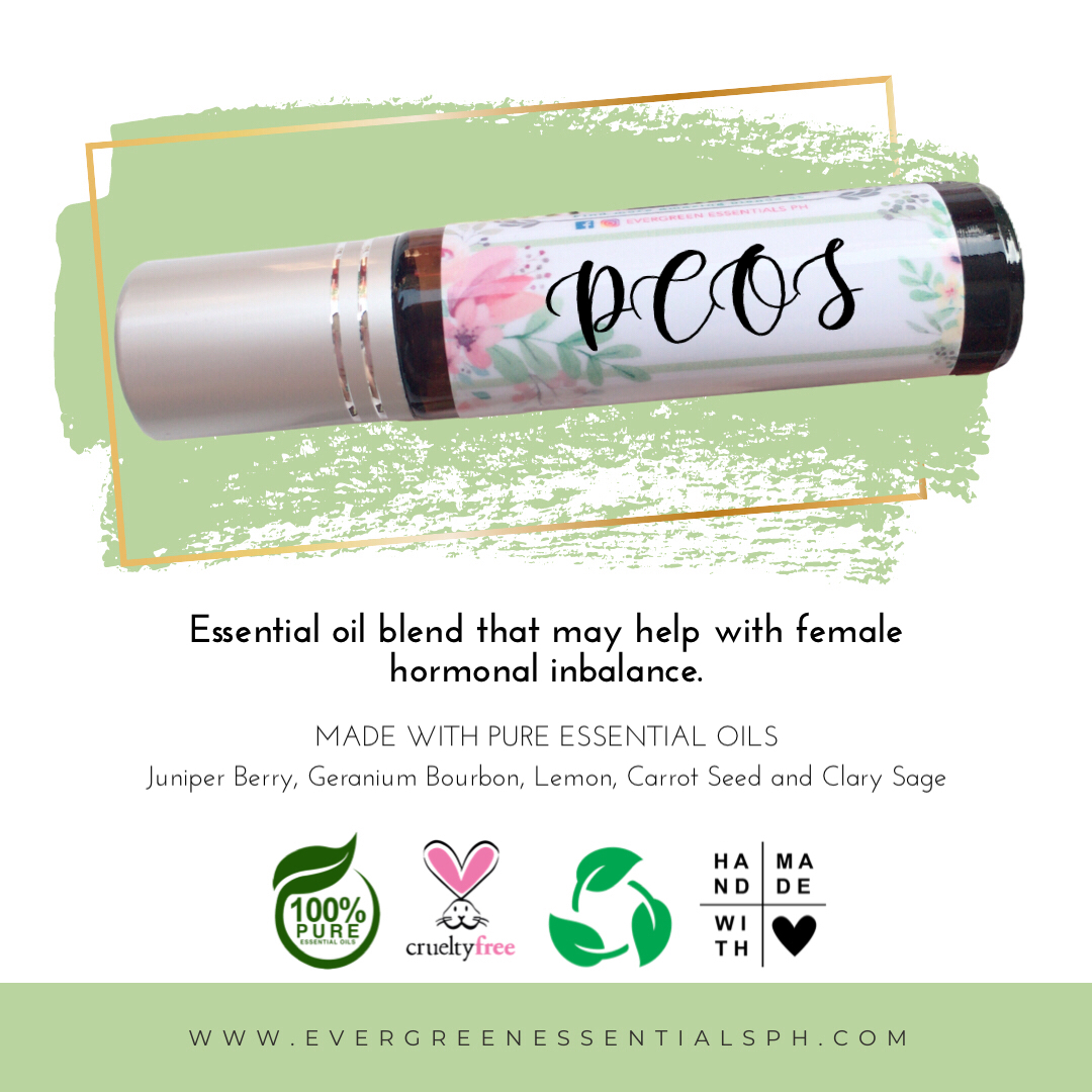 PCOS Essential Oil Roller Blend | Made with 100% Pure Therapeutic Grade ...